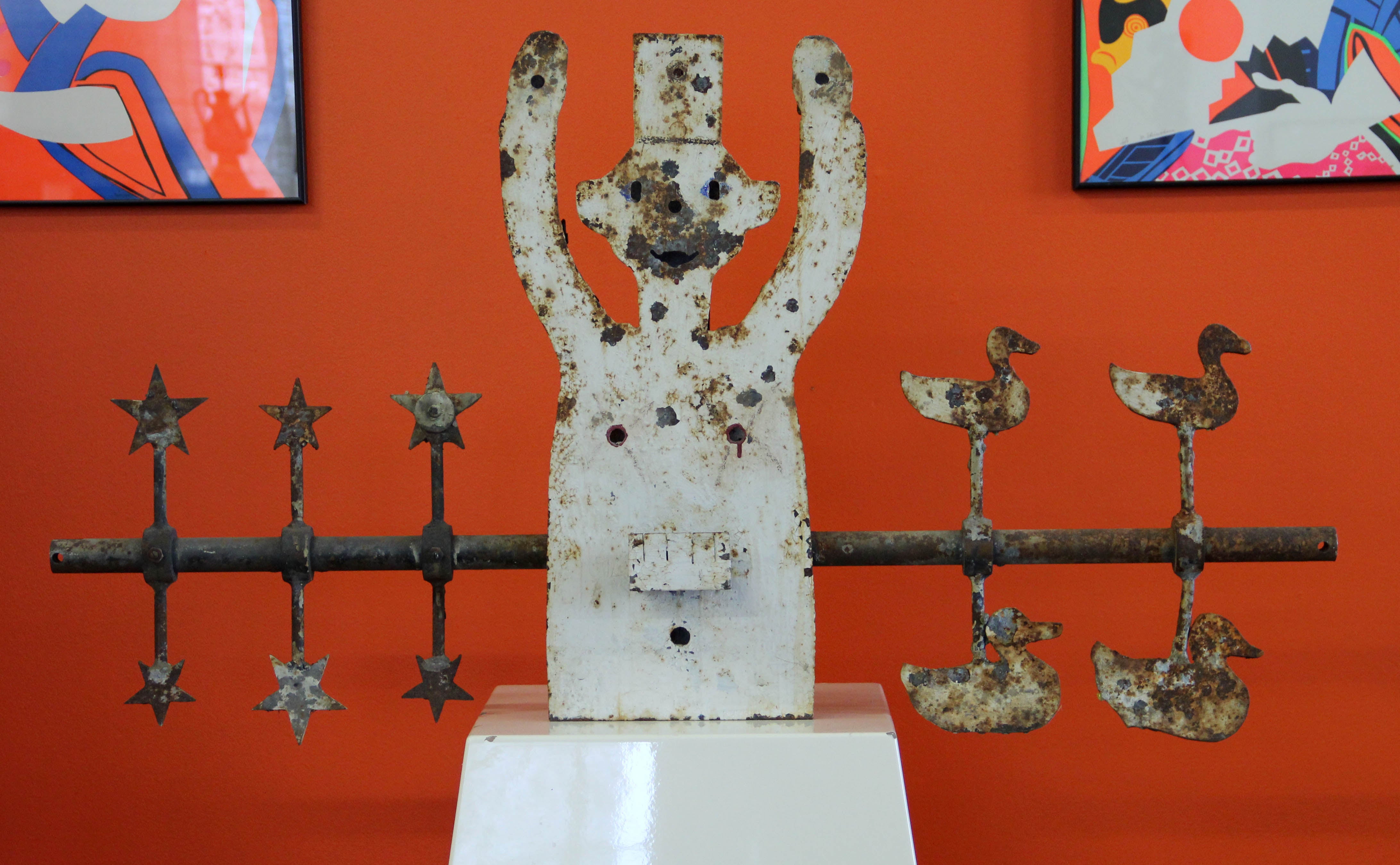 Rare Antique Cast Iron Carnival Shooting Target at 1stDibs