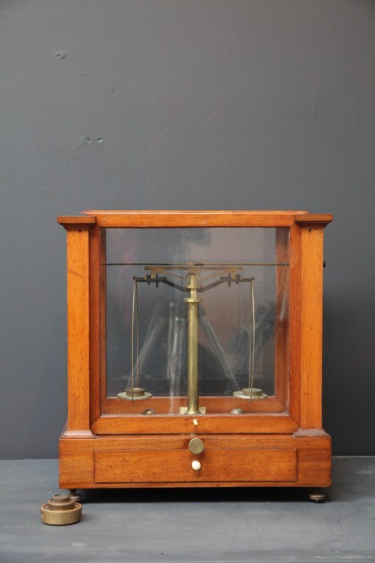 Weights and Measures Cabinet at 1stDibs