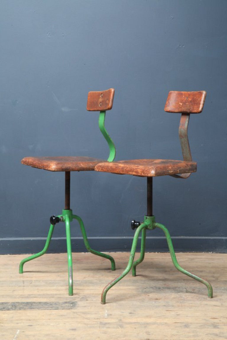 Vintage Machinist Chair 20th Century - For Sale on 1stDibs