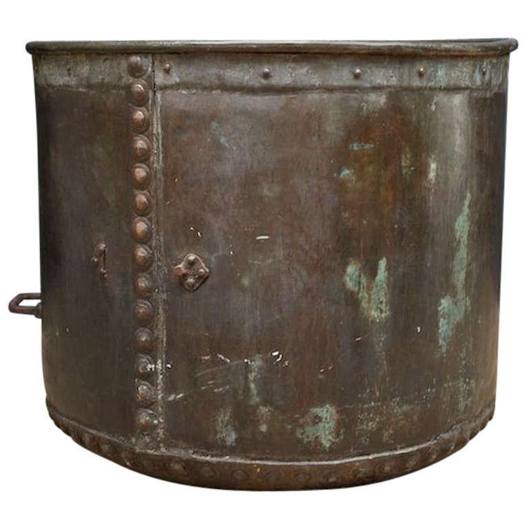 Large Copper Pot at 1stDibs