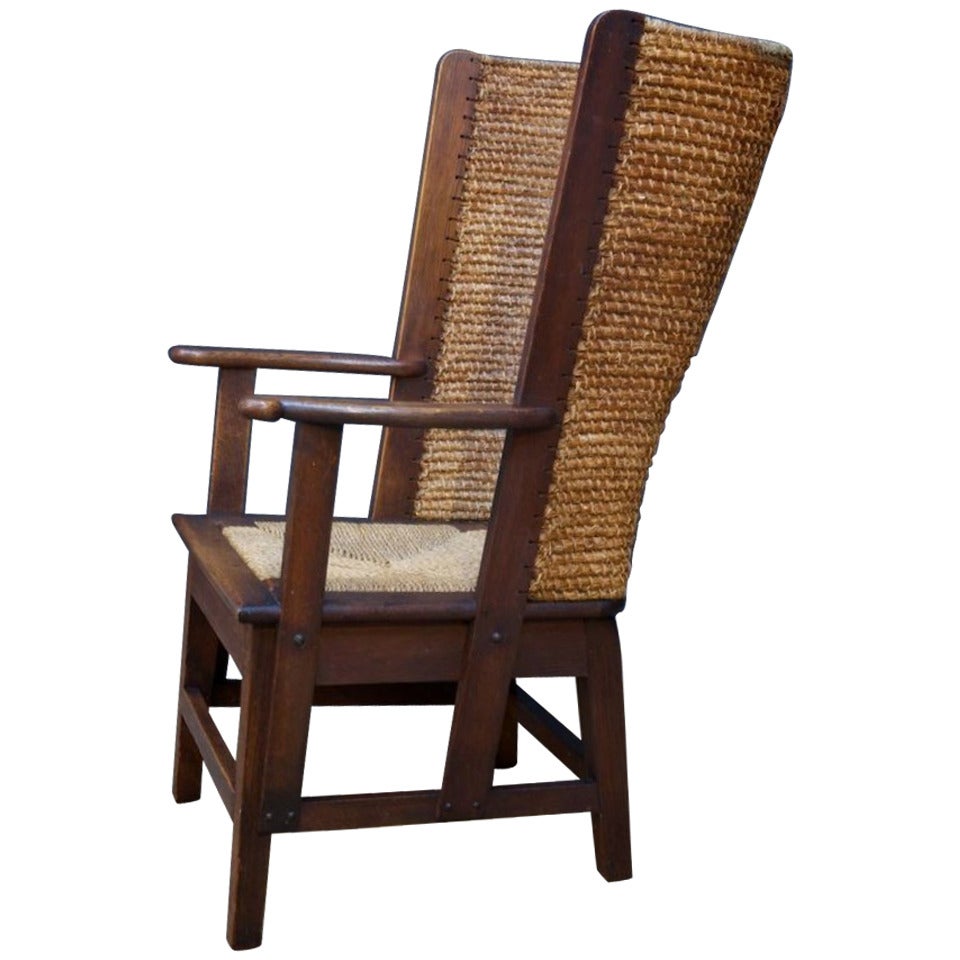 Oak Orkney Chair at 1stDibs
