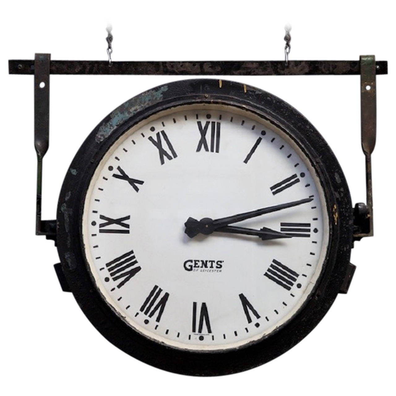 Gents Station Clock at 1stDibs