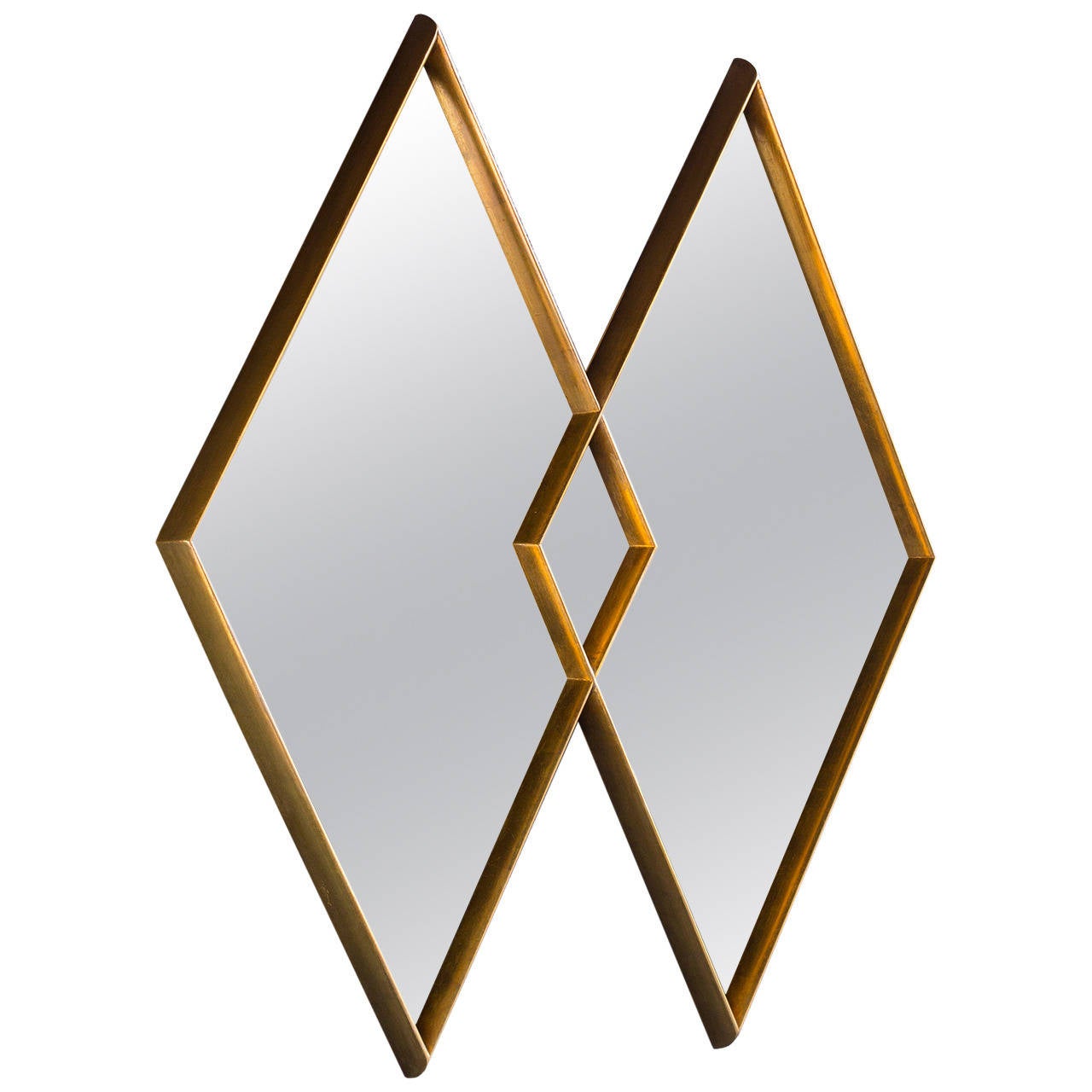 Double Diamond Mirror by La Barge at 1stDibs