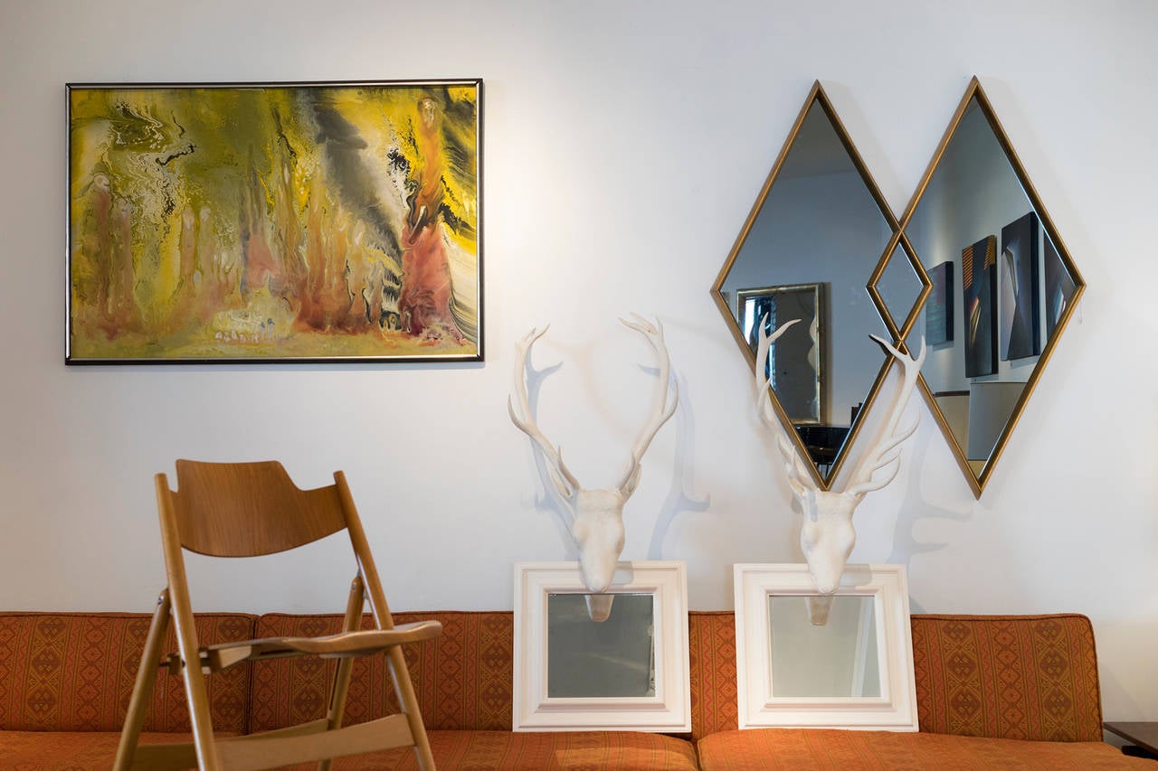 Stag Mirrors at 1stDibs