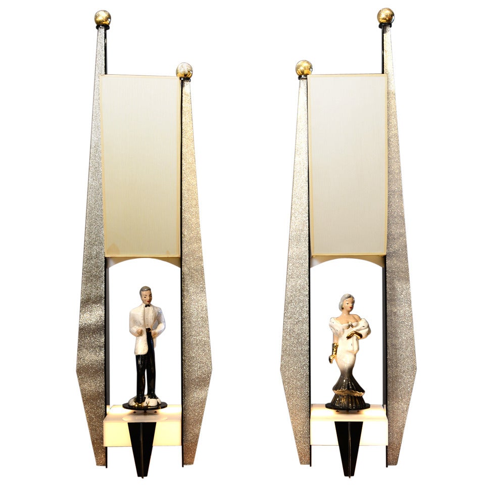 Big Classy Lamps by Moss Manufacturing at 1stDibs