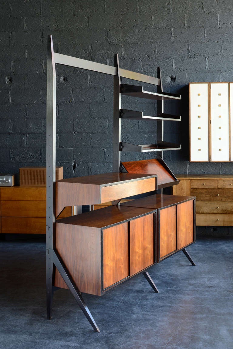 Freestanding Wall Unit / Room Divider at 1stDibs