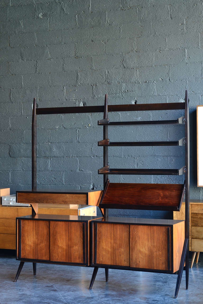 Freestanding Wall Unit / Room Divider at 1stDibs