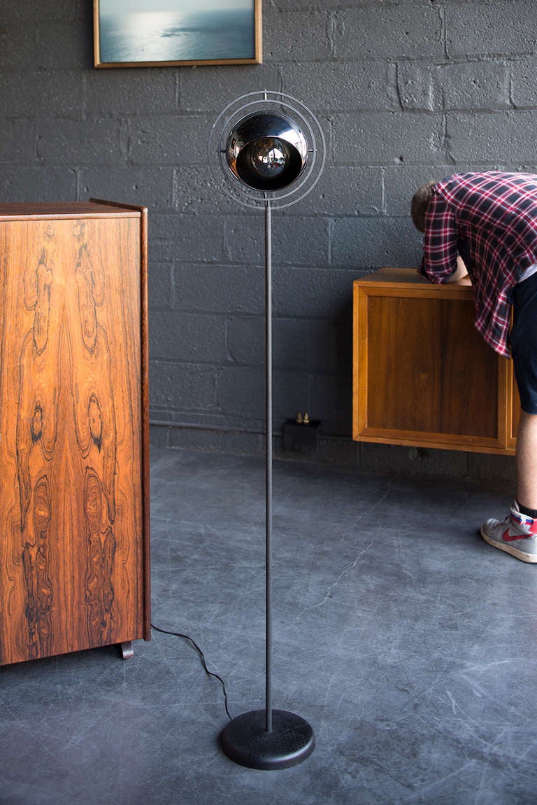 Gyroscope Floor Lamp by Robert Sonneman at 1stDibs