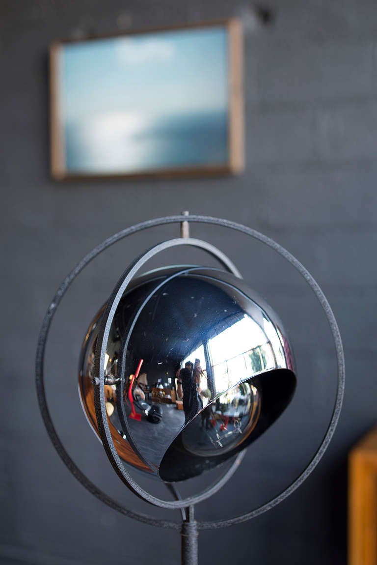 Gyroscope Floor Lamp by Robert Sonneman at 1stDibs