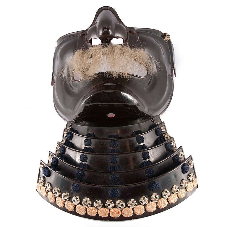 Japanese Edo Period Mempo Face Armour at 1stDibs