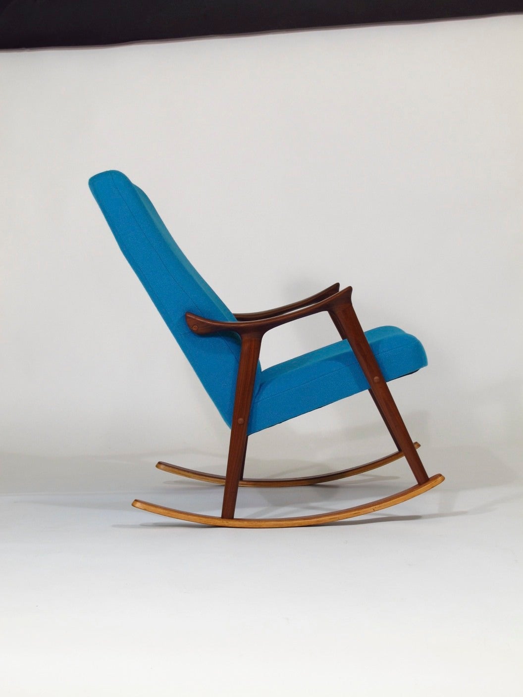 Mid-Century Danish Rocking Chair at 1stDibs | ingmar relling rocking ...