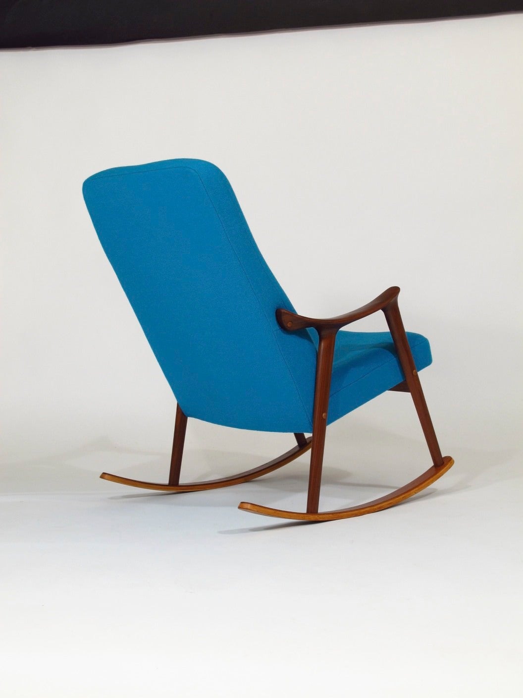 Mid-Century Danish Rocking Chair at 1stDibs | ingmar relling rocking ...