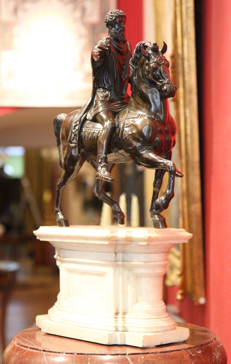 Bronze Equestrian Statue of Marcus Aurelius at 1stDibs