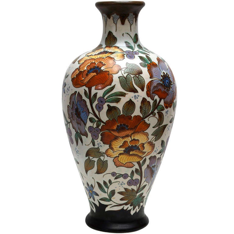 Tall Gouda Vase at 1stDibs