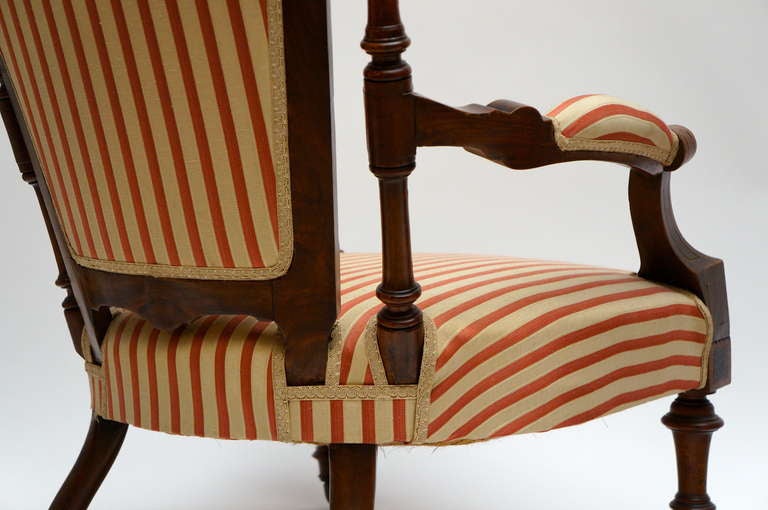 Refined Set of Two Victorian Low Chairs For Sale at 1stDibs