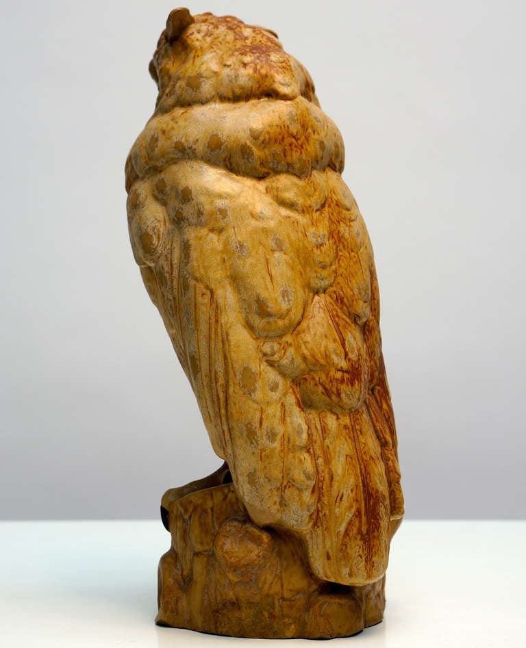 Vintage Ceramic Owl Sculpture at 1stDibs | vintage ceramic owl figurine ...