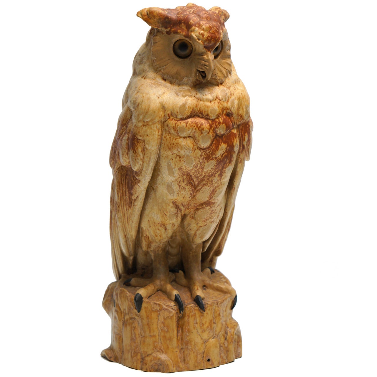 Vintage Ceramic Owl Sculpture at 1stDibs | vintage ceramic owl figurine ...