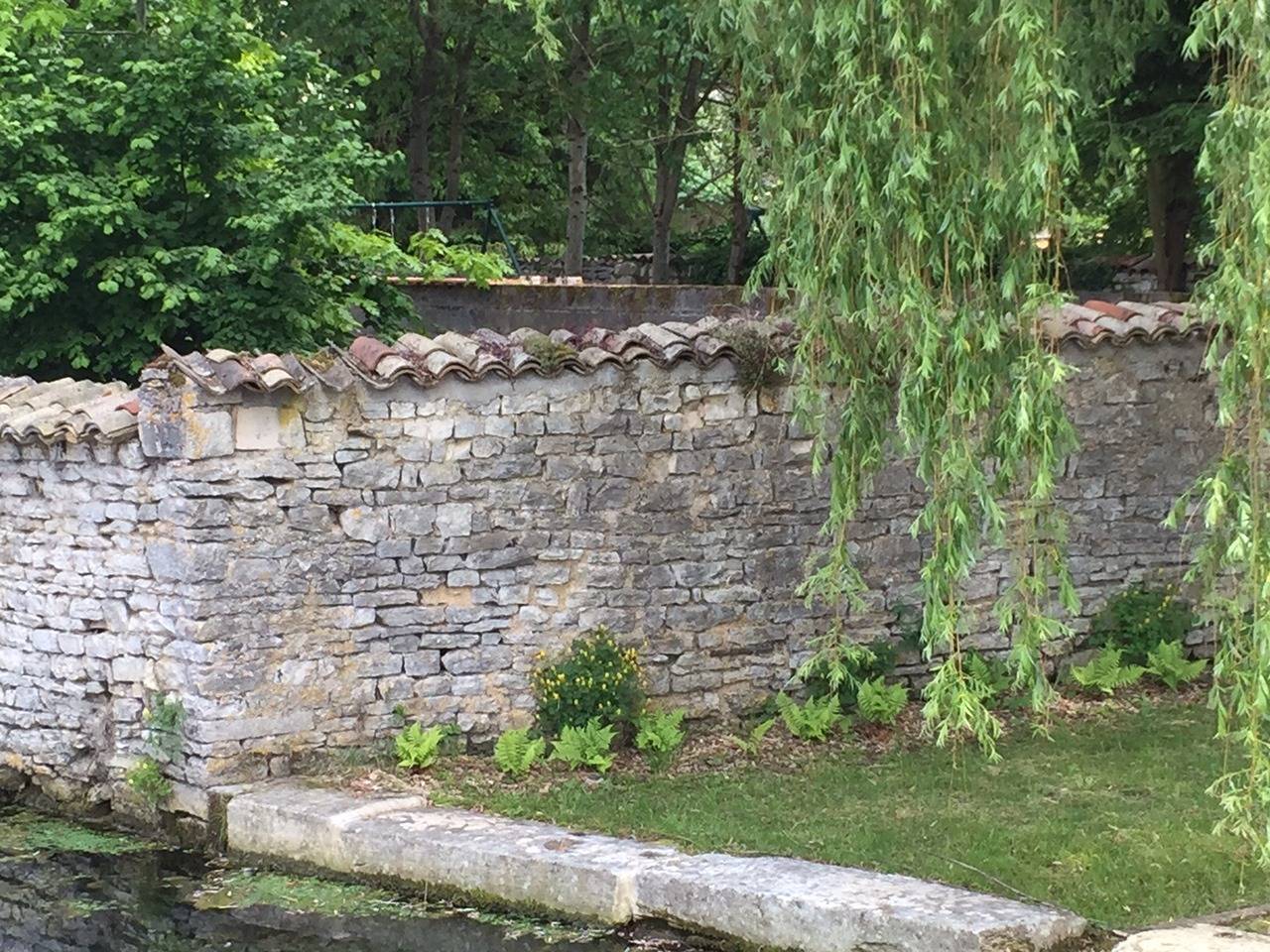 French Antique Wall Surround in Limestone, 17th-18th Century, France at ...