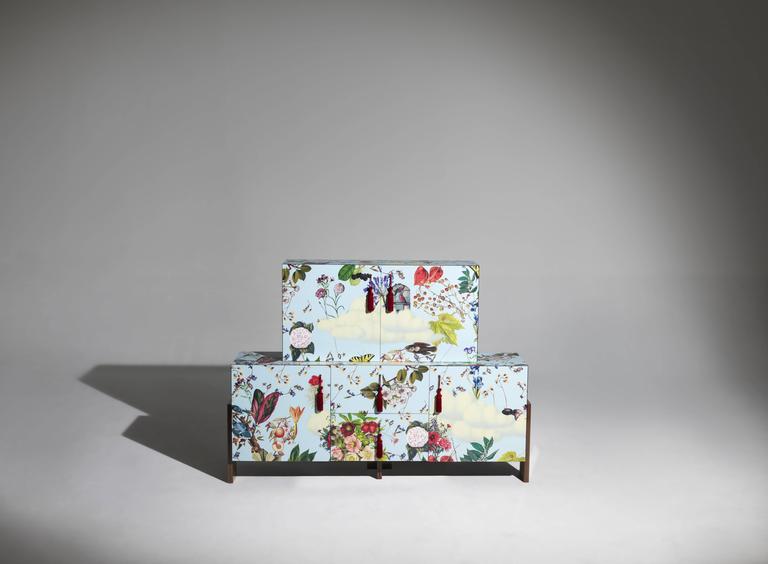 Driadelab Ziqqurat Double Cabinet in Bi-Laminate, 2017 For Sale at 1stDibs