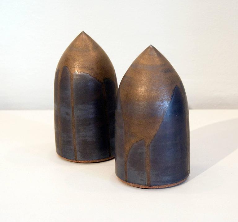 James Salaiz Gold and Graphite Stoneware Sculpture For Sale at 1stDibs ...