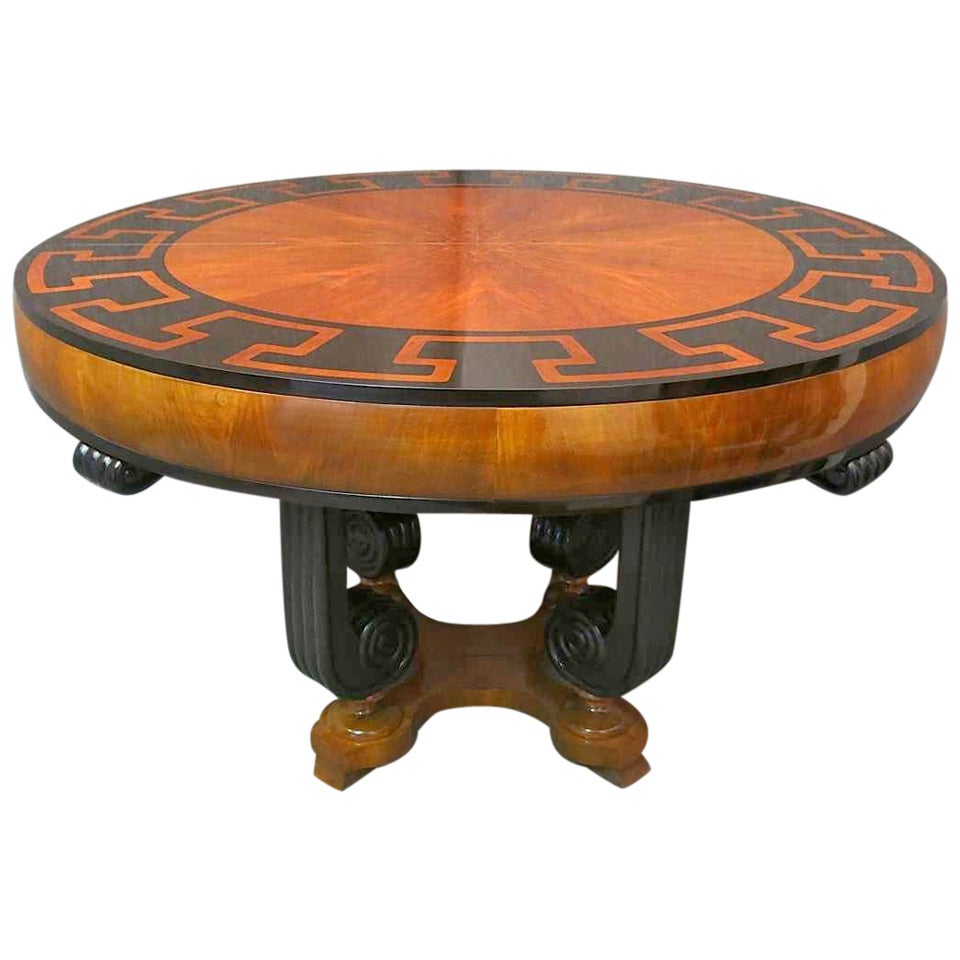 Austrian Biedermeier Extendable Table at 1stDibs
