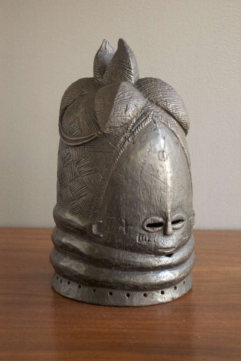 Mende Helmet Mask from Sierra Leone at 1stDibs