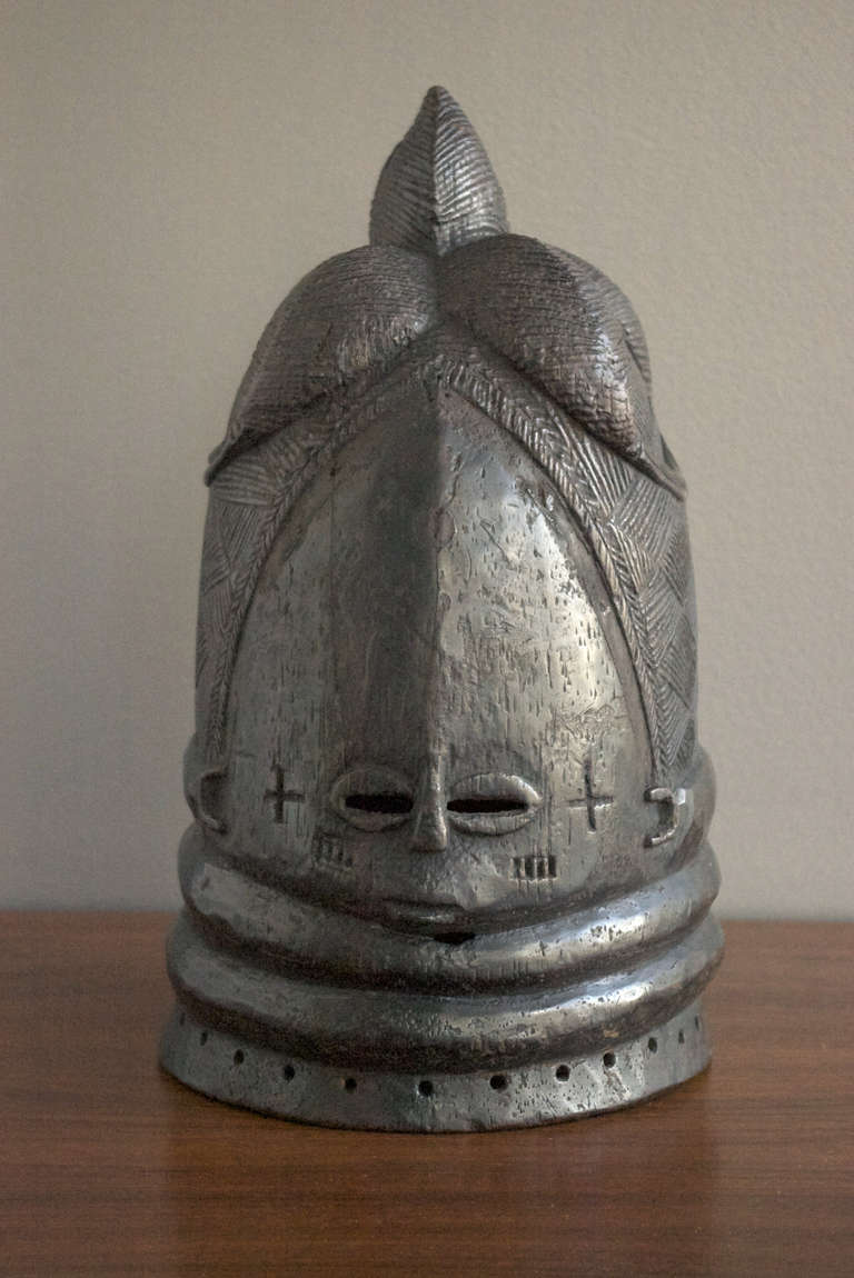 Mende Helmet Mask from Sierra Leone at 1stDibs