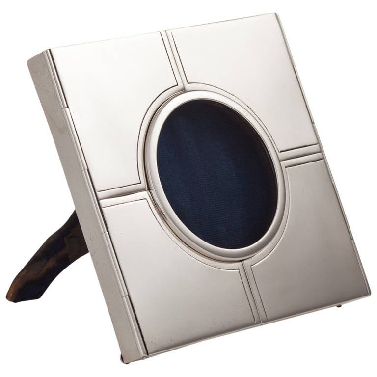 Superb Quality Miniature, Silver Traveling Picture Frame at 1stDibs