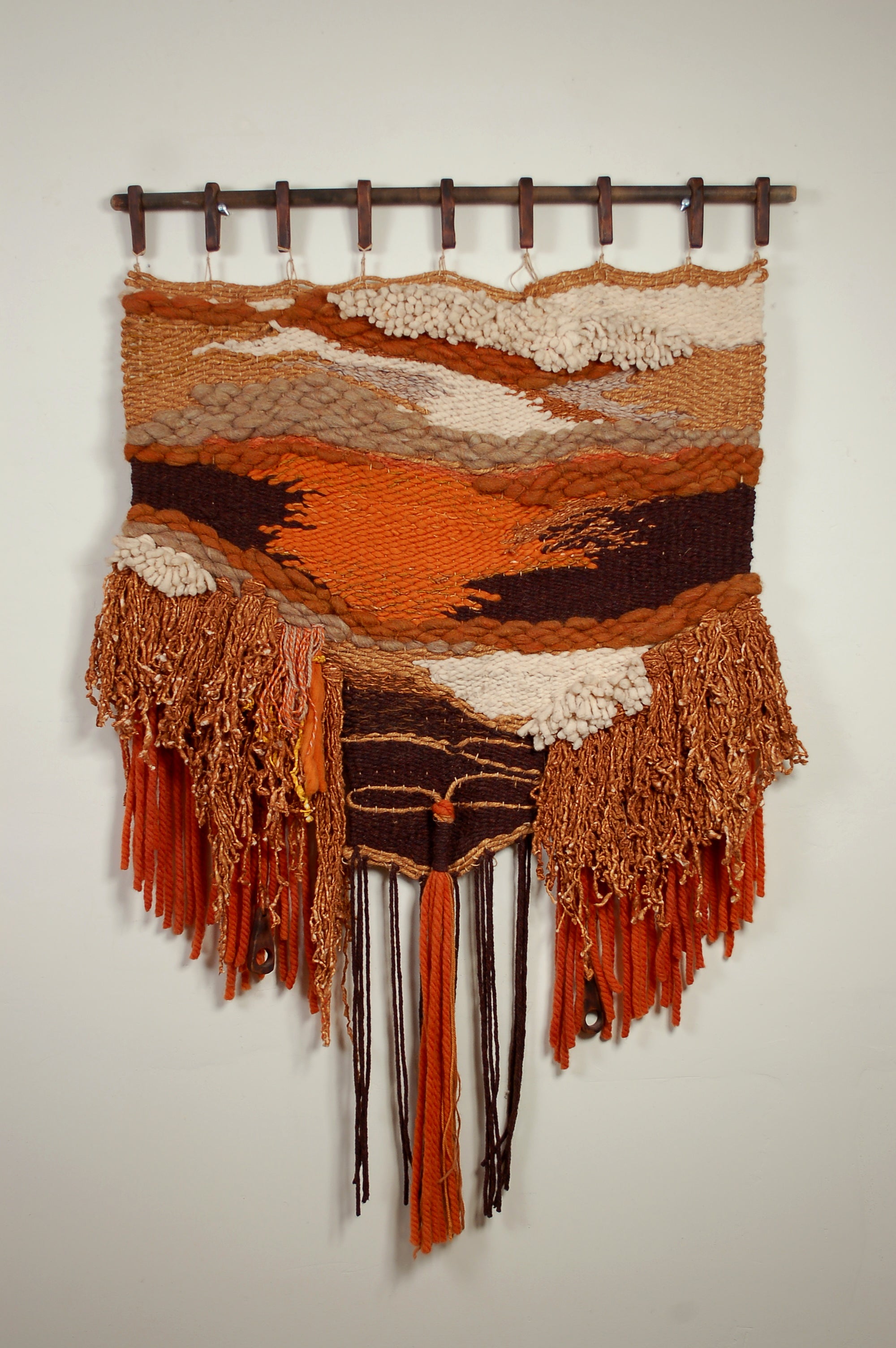 California Woven Tapestry Wall Hanging at 1stDibs