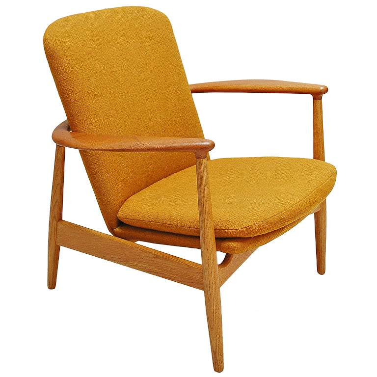 Arne Vodder Lounge Chair for Bovirke at 1stDibs