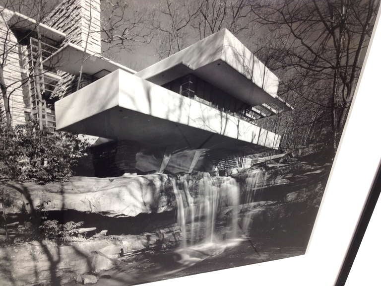 Framed Vintage Hedrich Blessing Photograph of Frank Lloyd Wrights ...