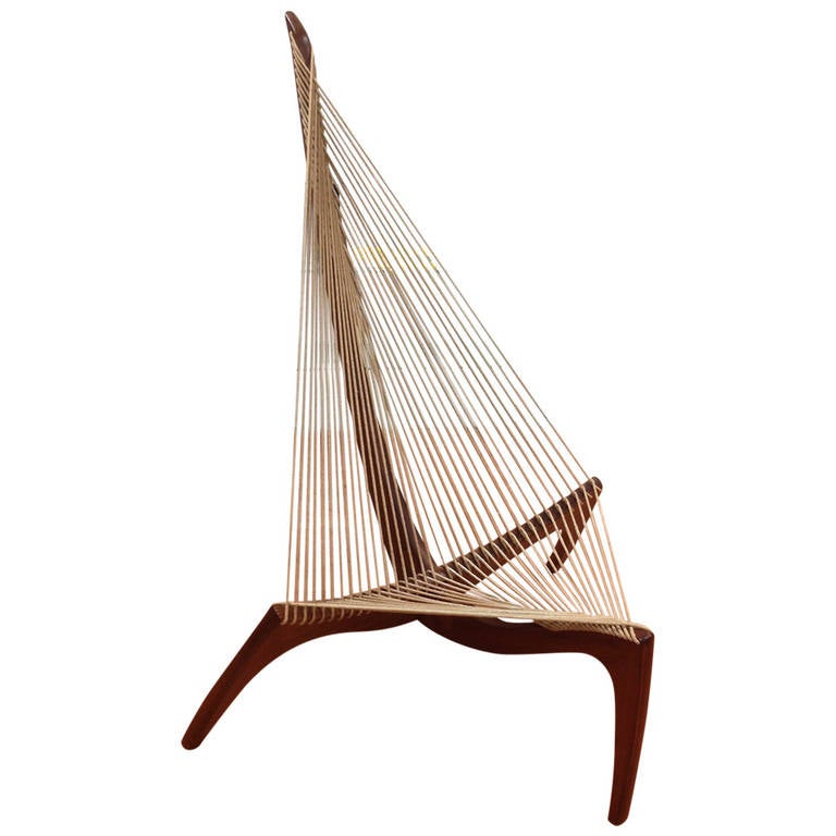 The Harp Chair by Jorgen Hovelskov for Christian and Larsen at 1stDibs