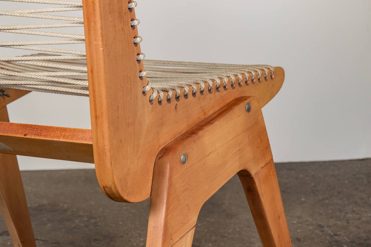 Kingston Rope Chair at 1stDibs | rope and chair, rope chair manufacturers