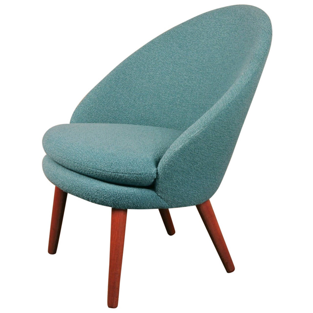 Danish Modern Easy Chair by Ejvind Johansson at 1stDibs