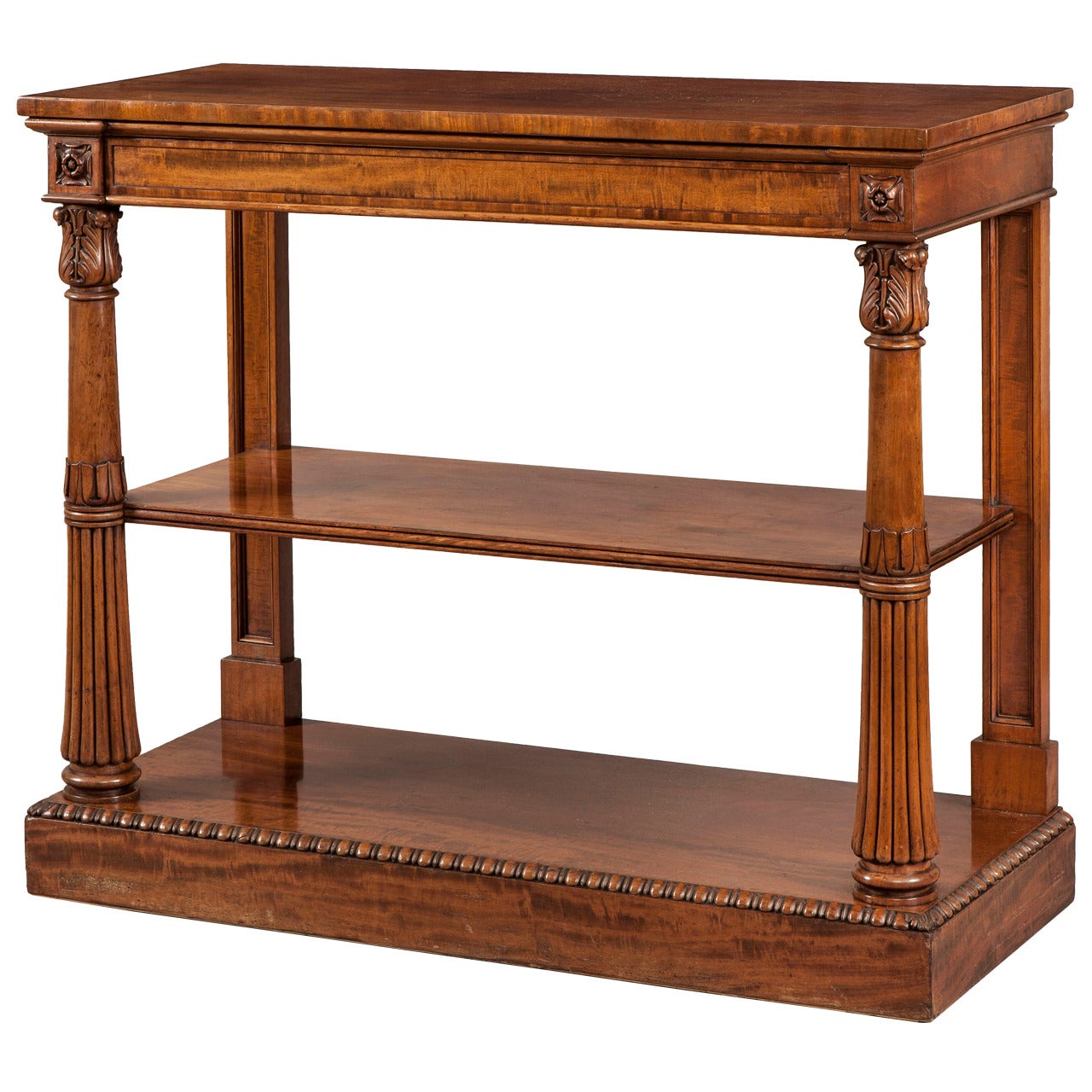 English Early 19th Century, Late Regency Painted Console Table, circa ...