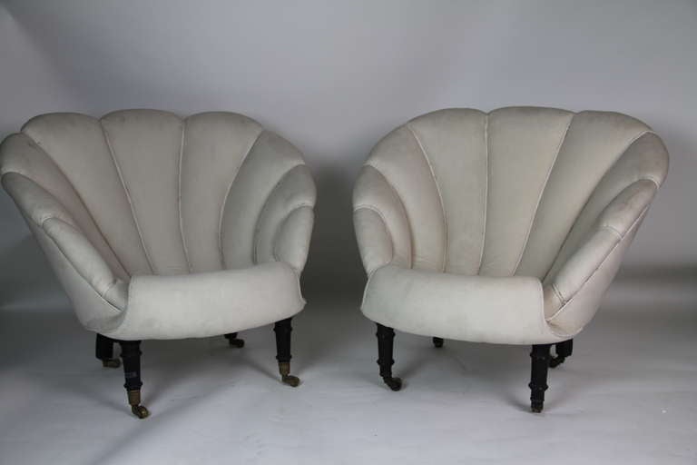 Shell Shape Armchairs For Sale at 1stDibs
