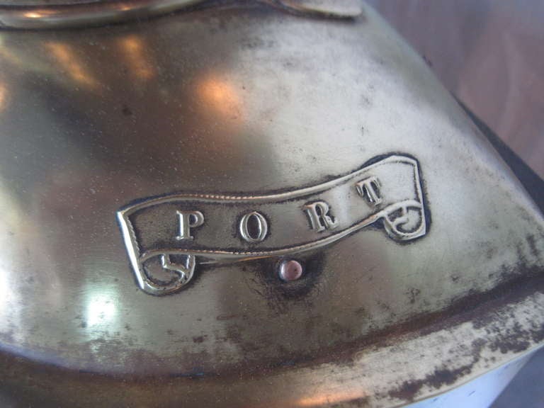 Simpson Lawrence and Co. Brass Lantern at 1stDibs