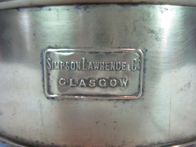 Simpson Lawrence and Co. Brass Lantern at 1stDibs