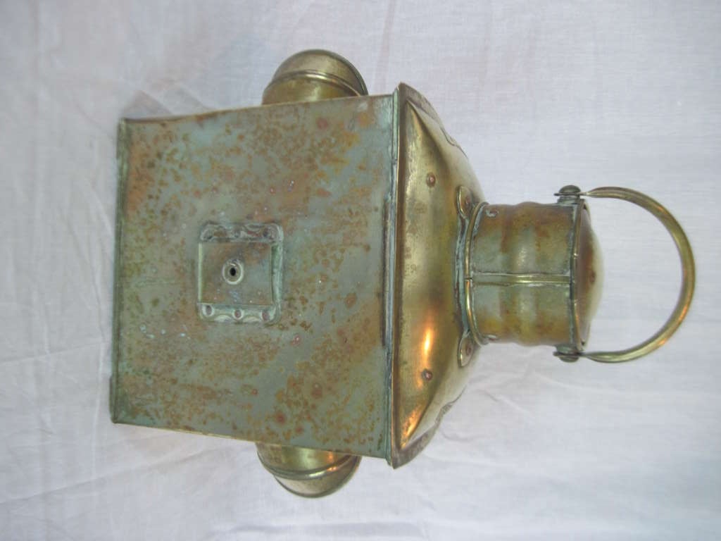 Simpson Lawrence and Co. Brass Lantern at 1stDibs