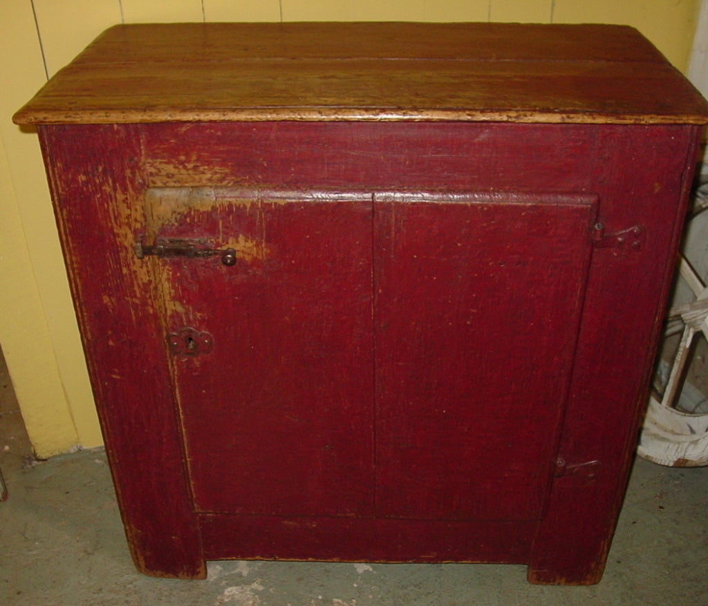 Petite Cupboard Utilitarian Cupboard at 1stDibs