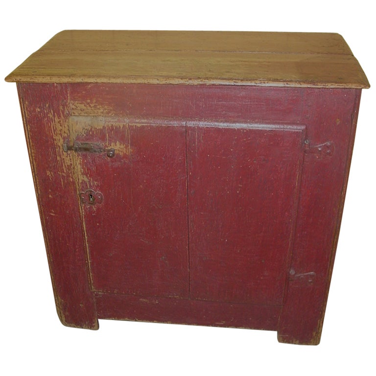 Petite Cupboard Utilitarian Cupboard at 1stDibs