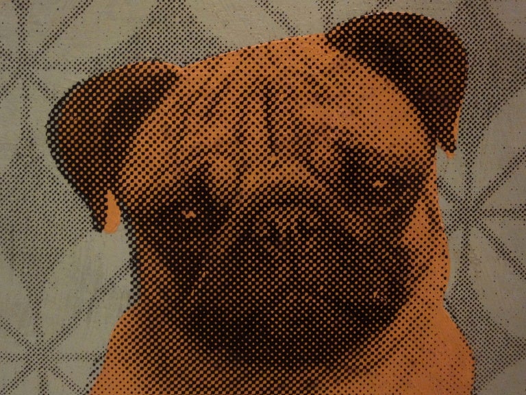 "Sassy the Pug" Painting by Oli Goldsmith at 1stDibs