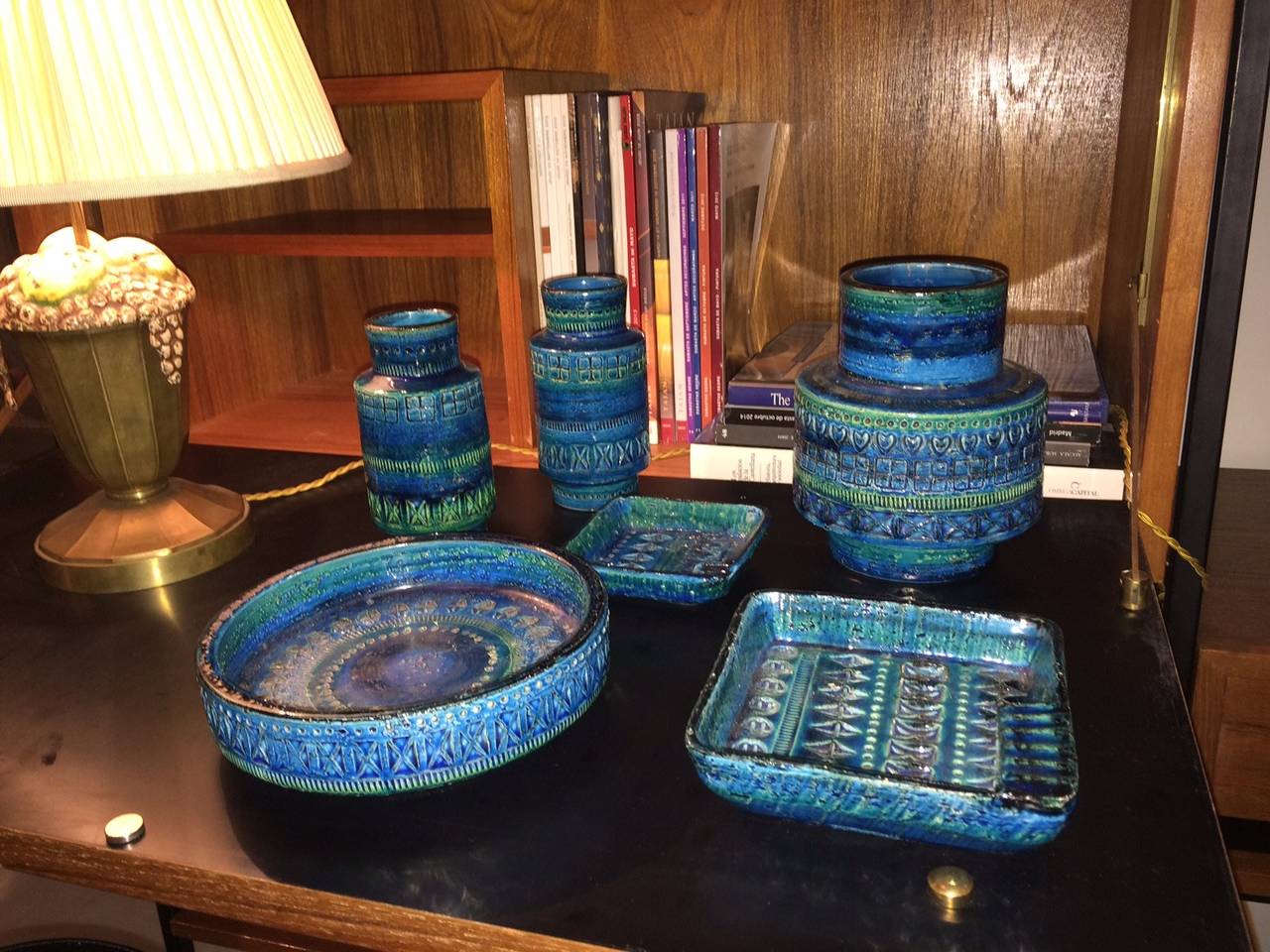 A group of Bitossi Rimini's ceramics at 1stDibs