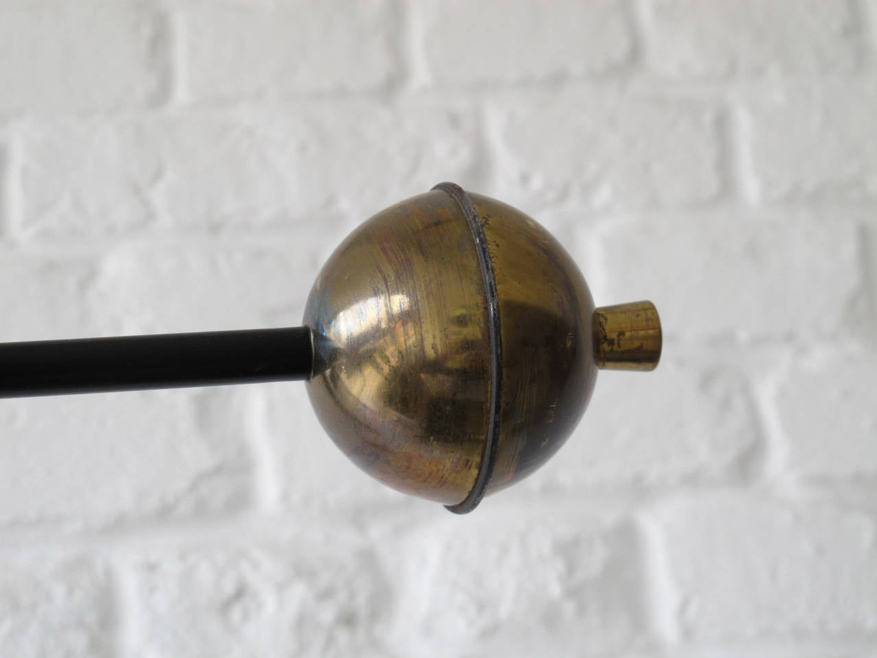 1950s Wall Counter-Weight Lamp by Maison Arlus at 1stDibs