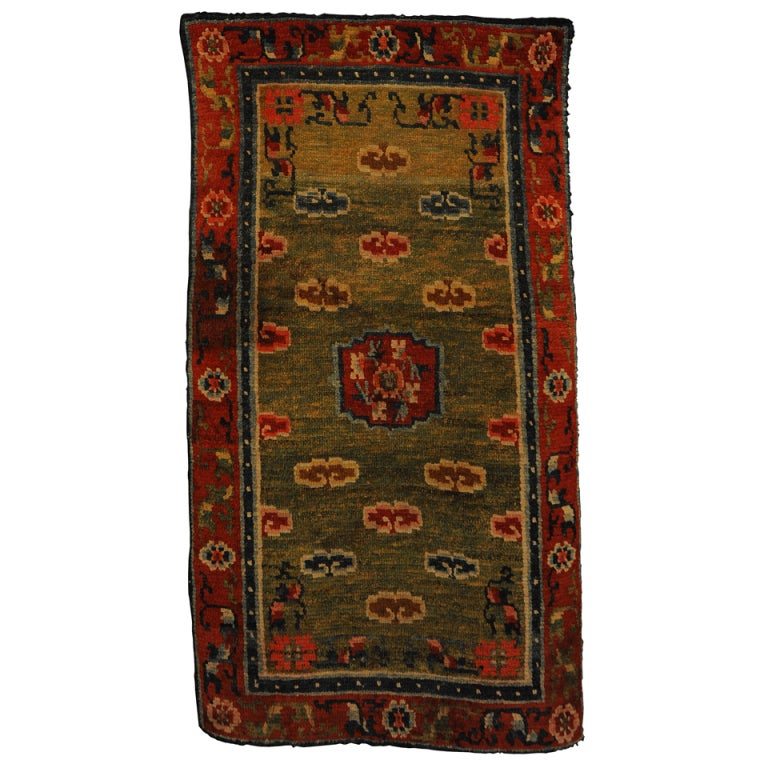 Old Tibetan rug For Sale at 1stDibs