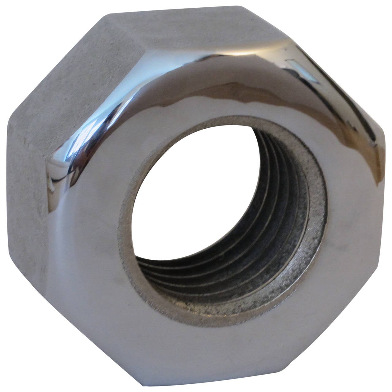 Giant Octagonal Threaded Nut by Bill Curry for Design Line at 1stDibs ...