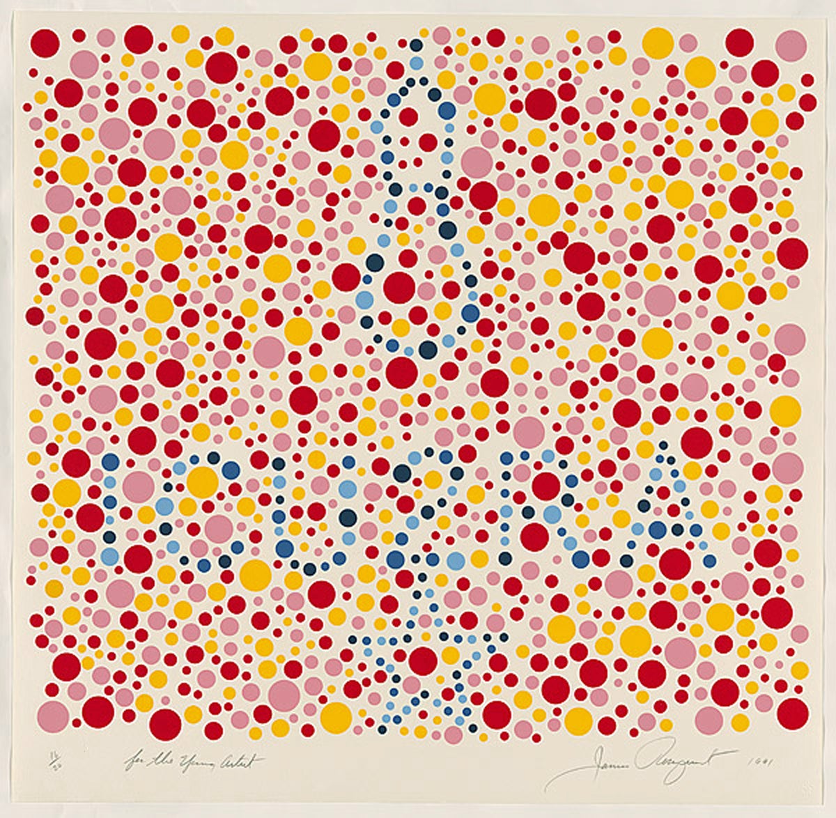 James Rosenquist Screenprint in Colors at 1stDibs