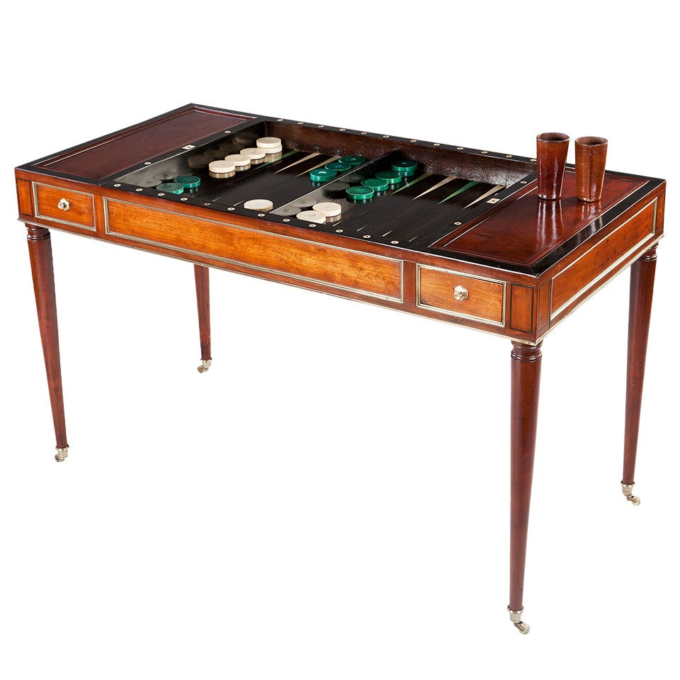 Fine Tric Trac Table at 1stDibs