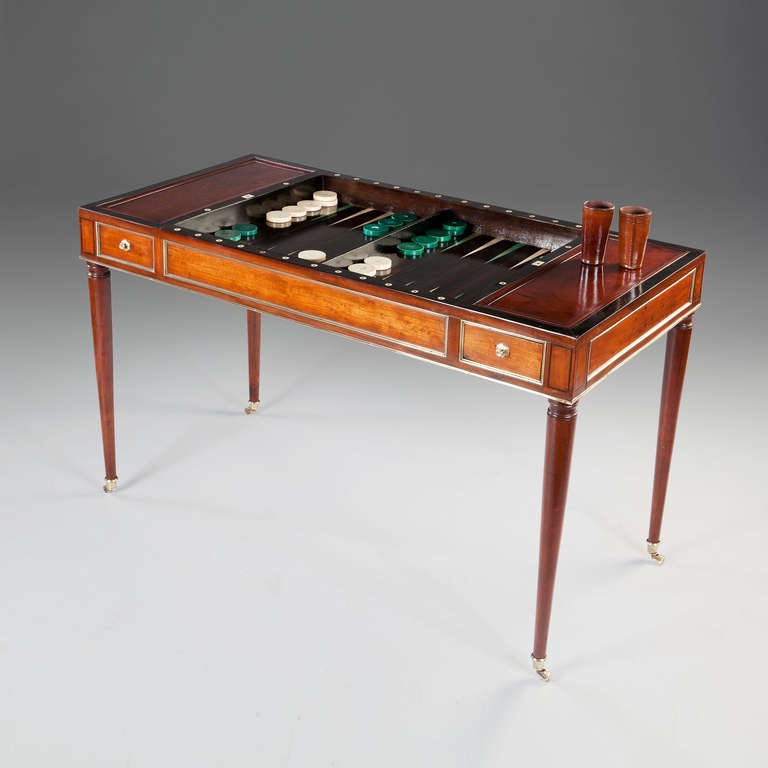 Fine Tric Trac Table at 1stDibs