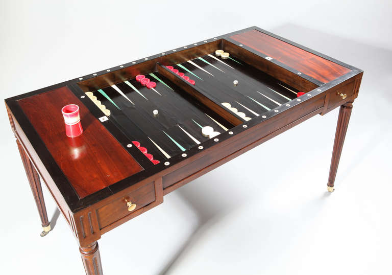 Fine Tric Trac Table at 1stDibs